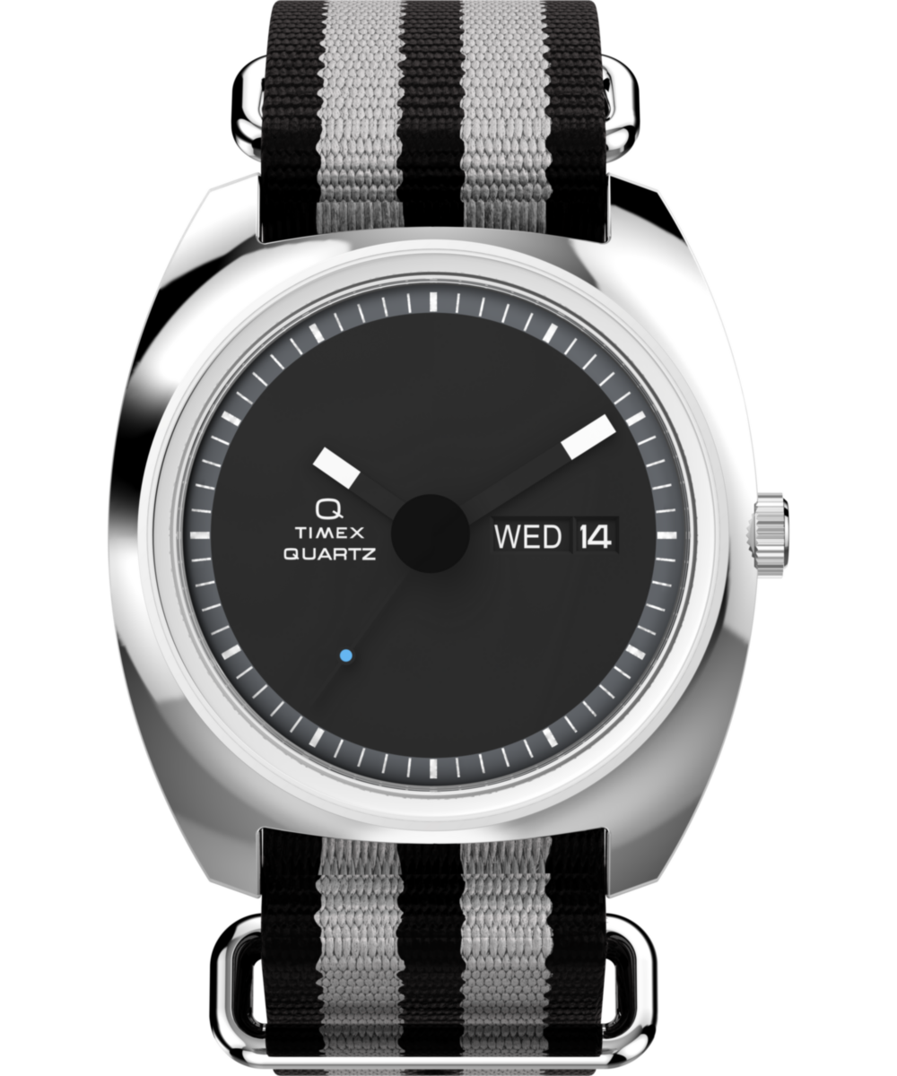 Q Timex® 1975 Enigma 37mm Fabric Strap Watch - TW2Y34600 | Timex UK