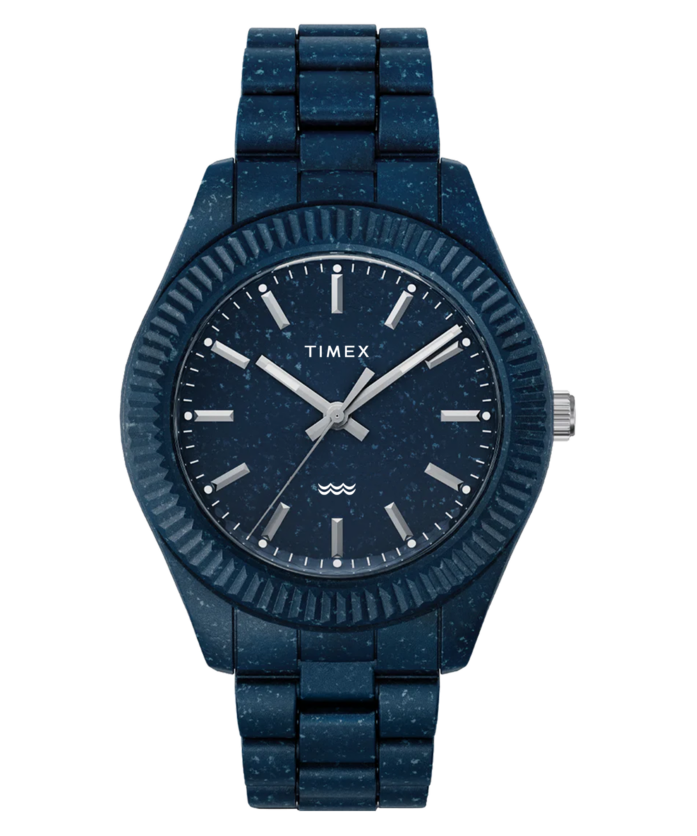 Waste More Time Watch Timex Legacy Ocean 42mm with Recycled Plastic Br ...