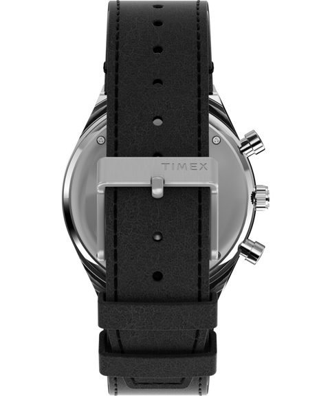 Q Timex Chronograph 40mm Leather Strap Watch - TW2V42700 | Timex UK