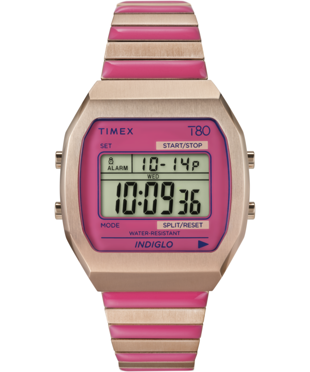 Timex 80 36mm Stainless Steel Expansion Band Watch - TW2W41600 | Timex UK