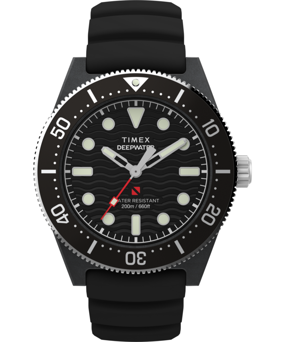 Deepwater Reef 200 XCF 43mm Synthetic Rubber Strap Watch - TW2Y02200 ...