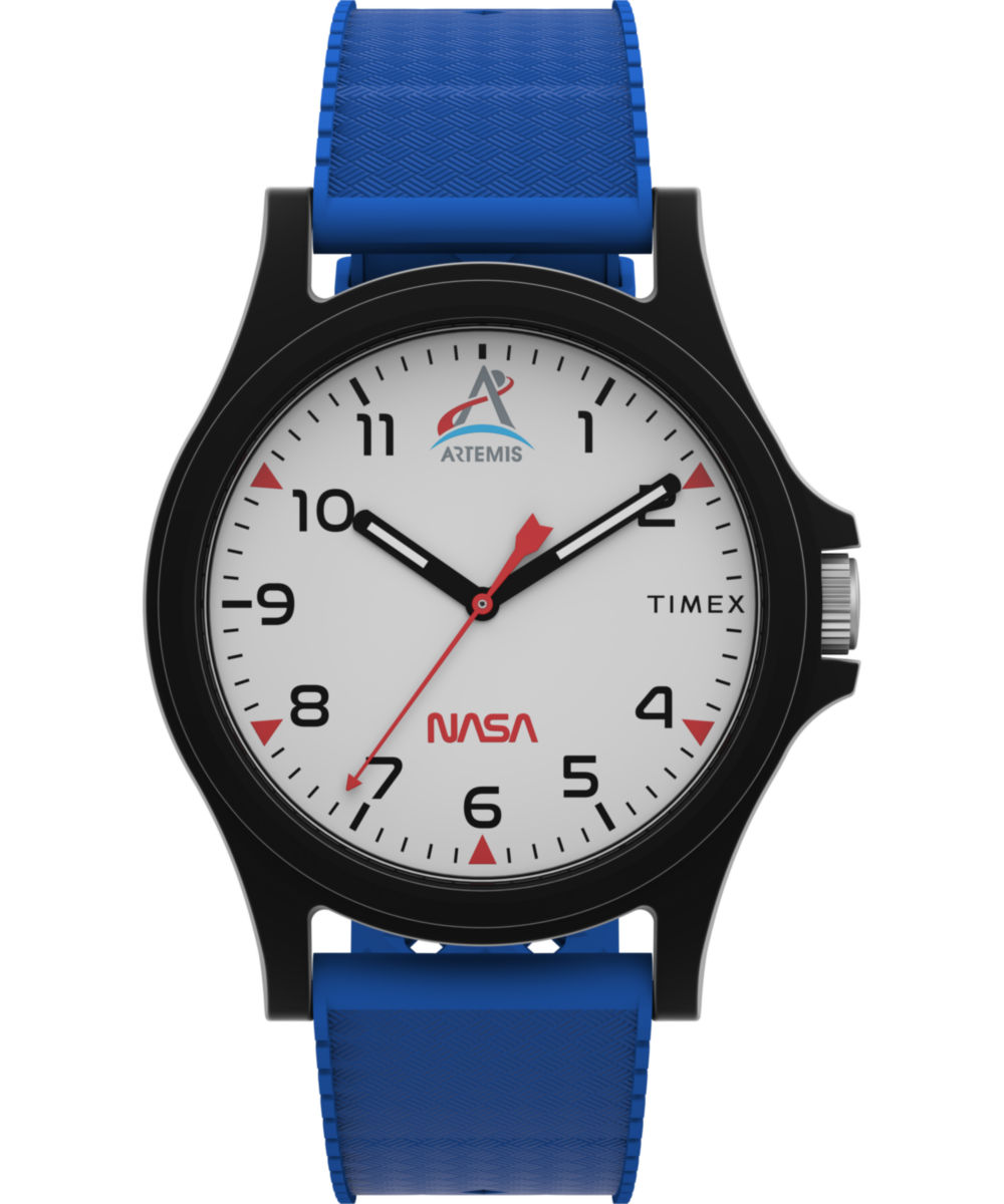 Timex Main Street NASA Artemis 40mm Silicone Strap Watch - TW2Y13100 ...